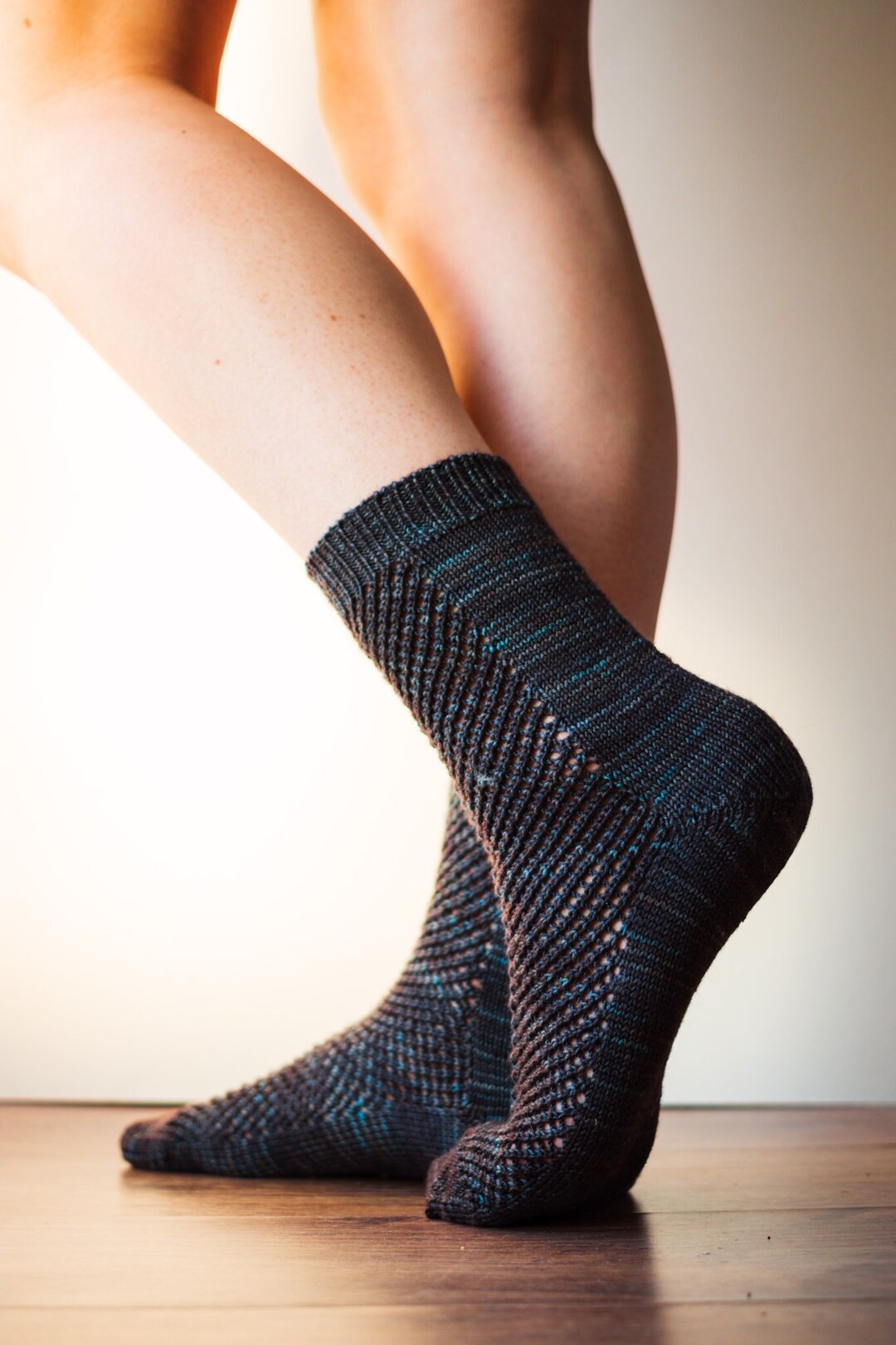 After Hours Socks Knitting Pattern - Etsy