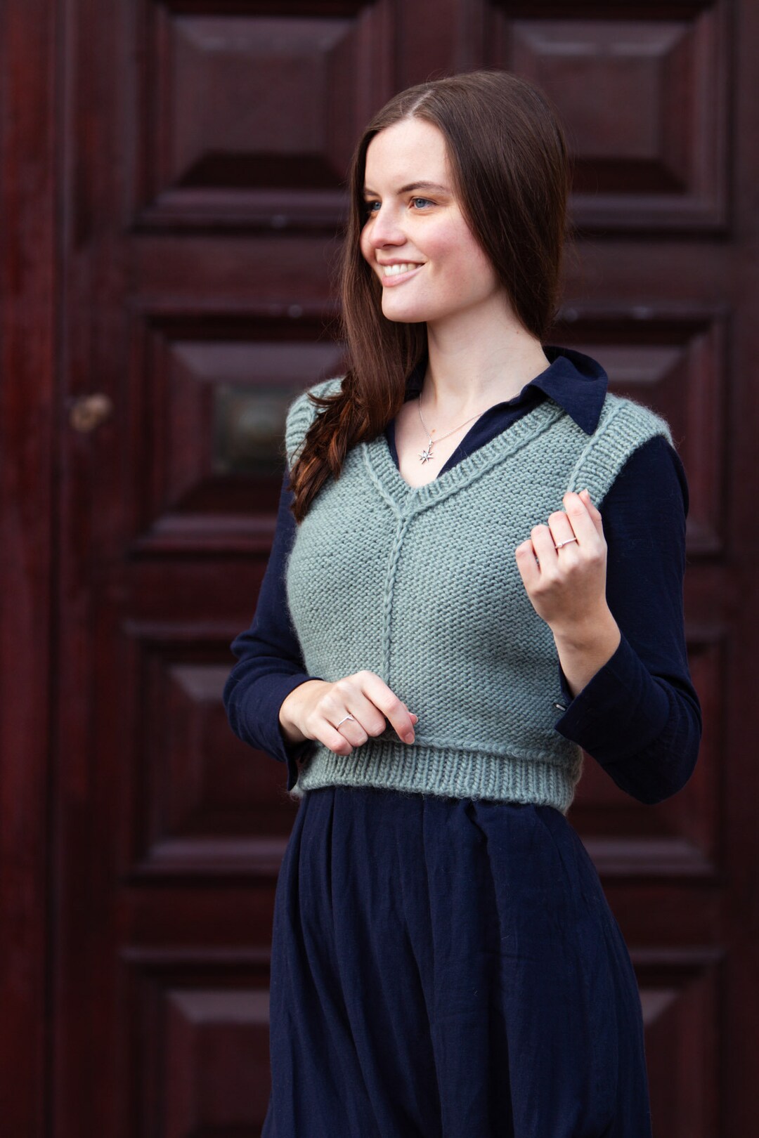 Anyday Vest Knitting Pattern - Etsy