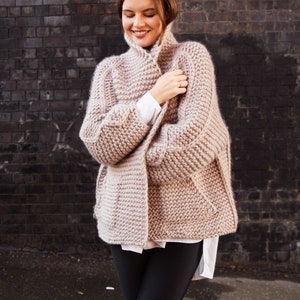 Cold Heart Coat Knitting Pattern - Etsy