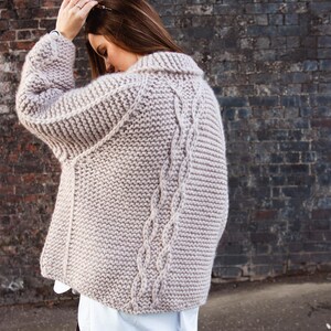 Cold Heart Coat Knitting Pattern - Etsy