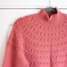 Love Number Sweater Knitting Pattern - Etsy