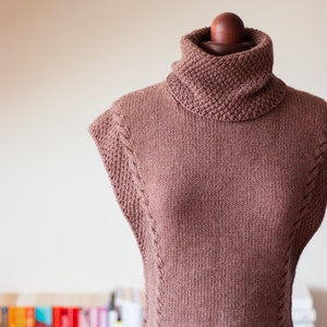Over It Slipover Knitting Pattern - Etsy