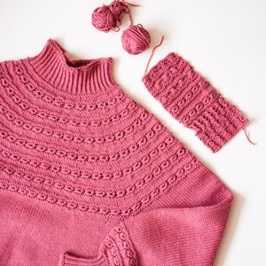 Love Number Sweater Knitting Pattern - Etsy