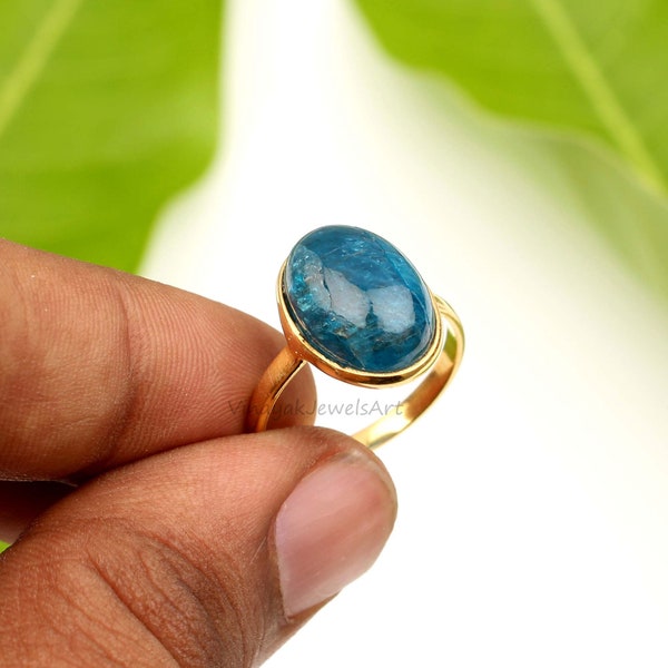 Apatite Ring - Etsy