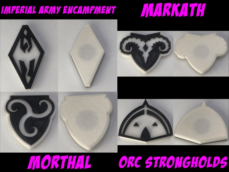 Elder Scrolls V: Skyrim Map Marker Fridge Magnet - Etsy