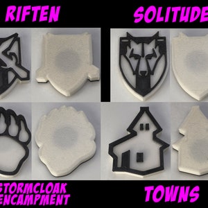 Elder Scrolls V: Skyrim Map Marker Fridge Magnet - Etsy