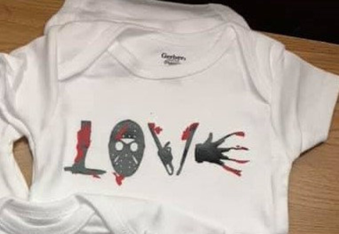 LOVE Serial Killer Onesie - Etsy