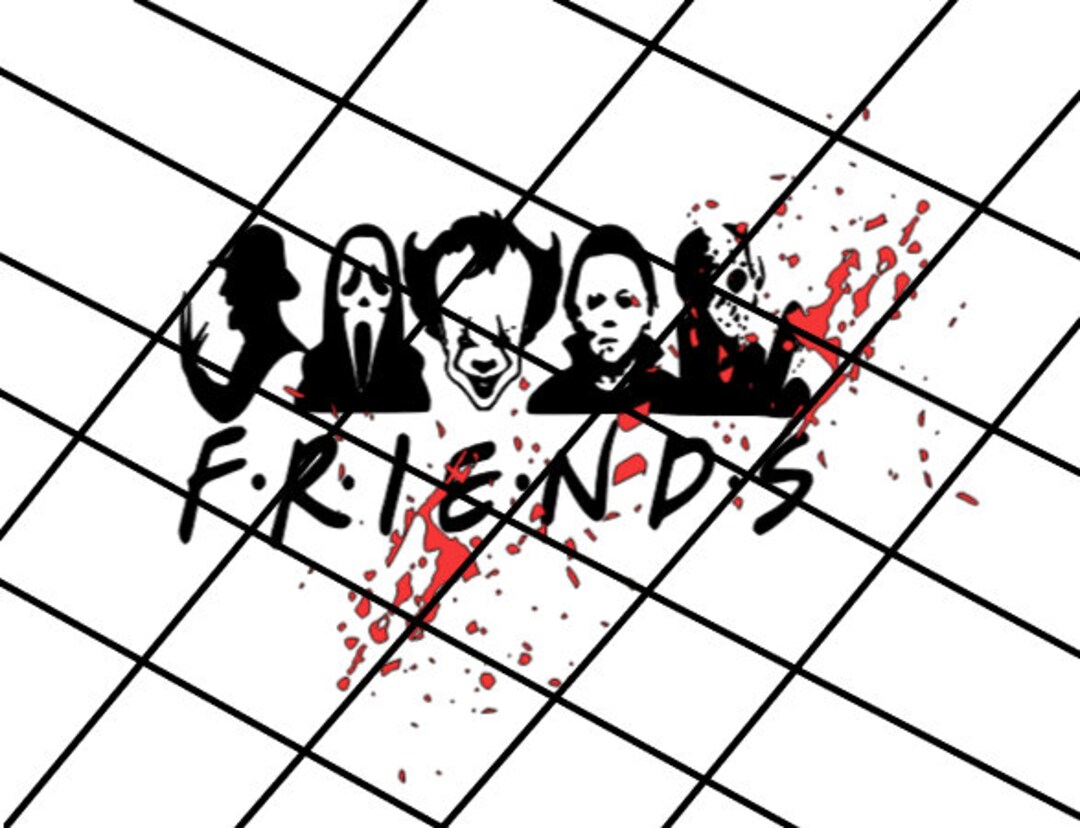 Serial Killer Friends SVG - Etsy México