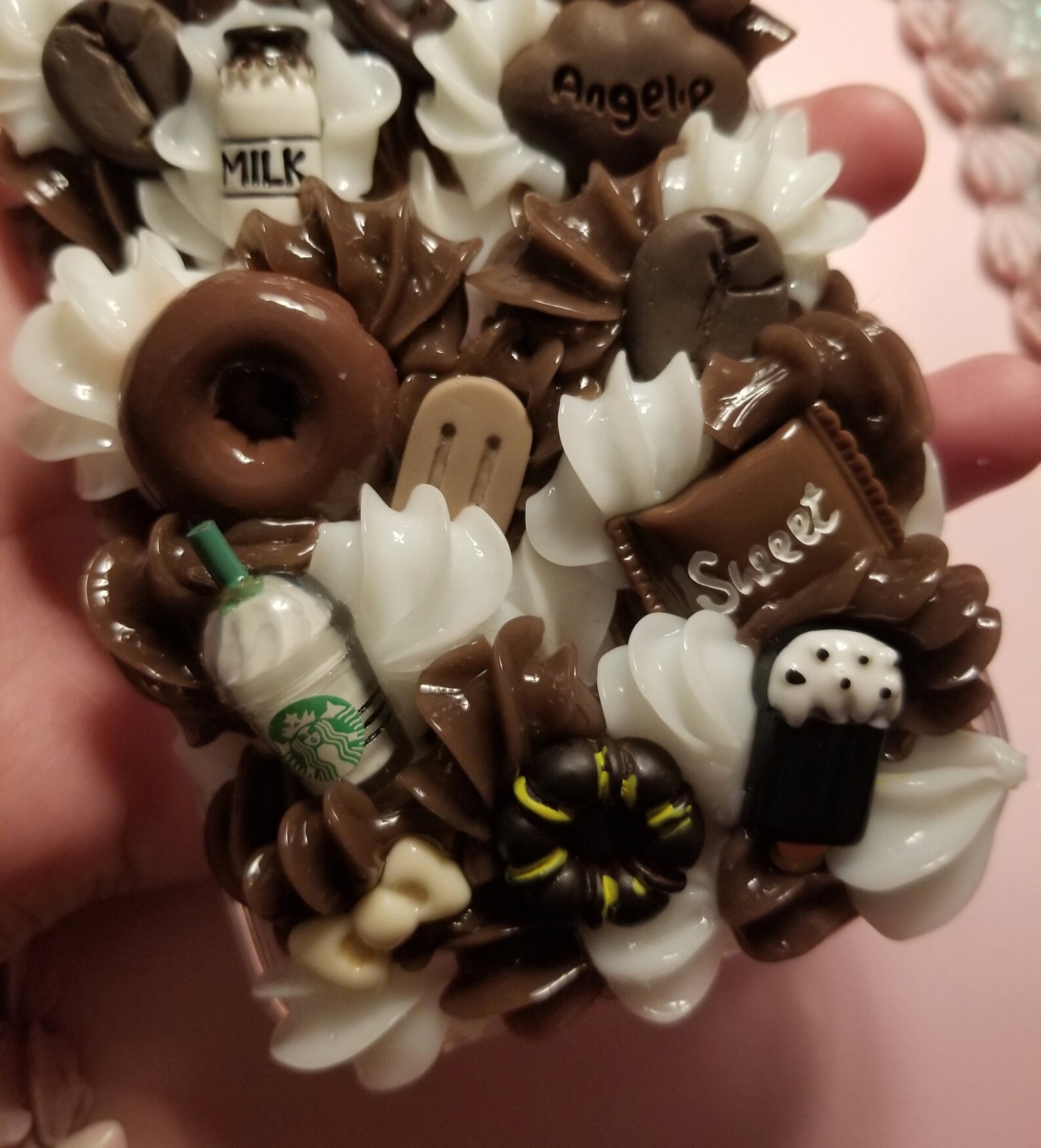 Coffee Sweets Theme Decoden Case | iPhone 12/12 Pro - Etsy