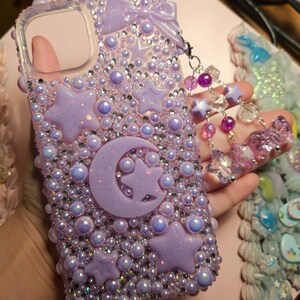 Custom Rhinestone Phone Case | Full Bling - Etsy