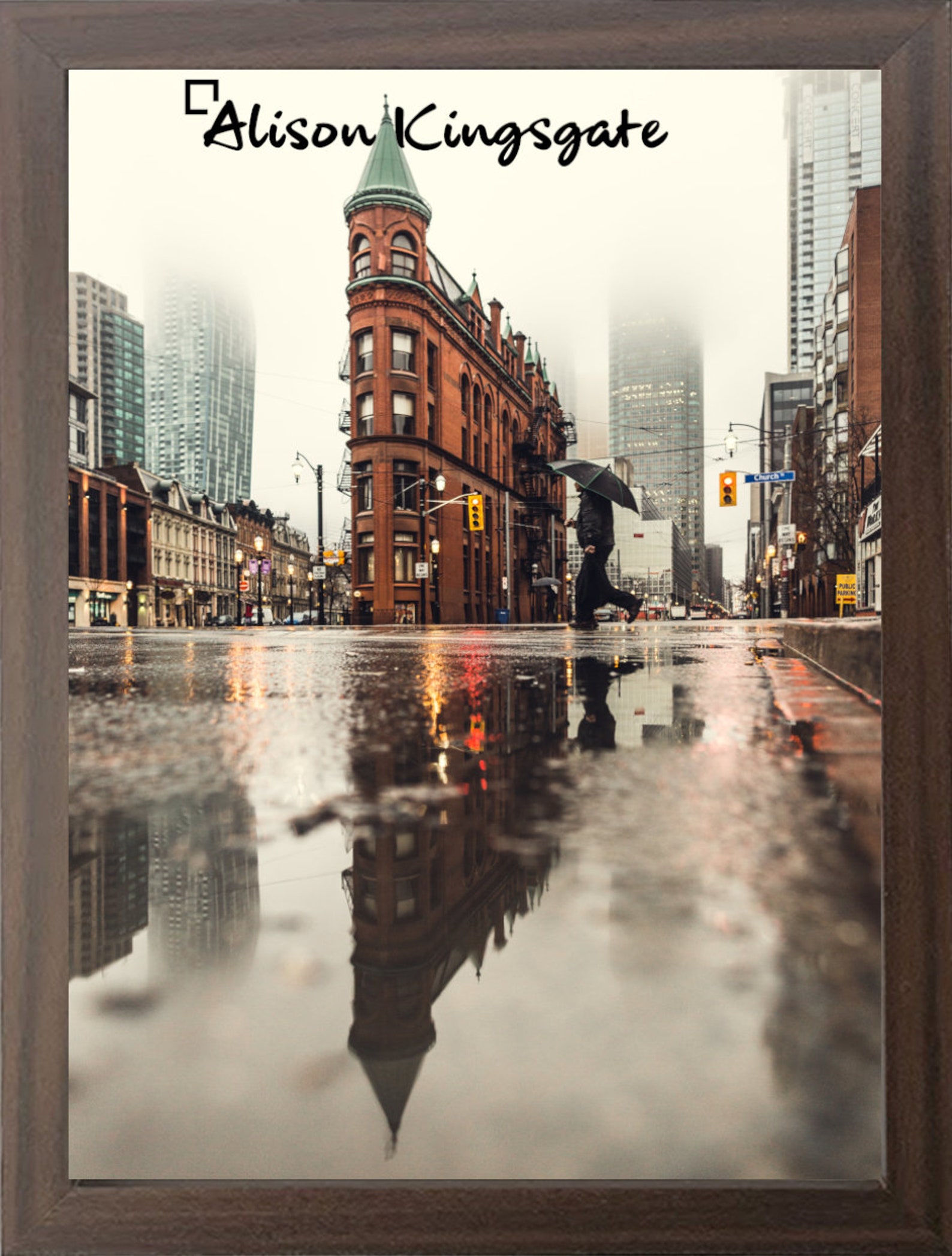 Modern Thin Photo Frame Black White Oak Walnut Picture Frame - Etsy UK