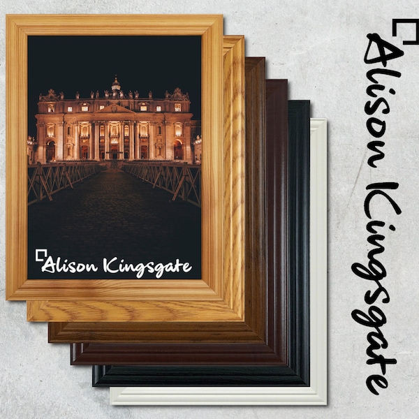 Pine Picture Frame - Etsy