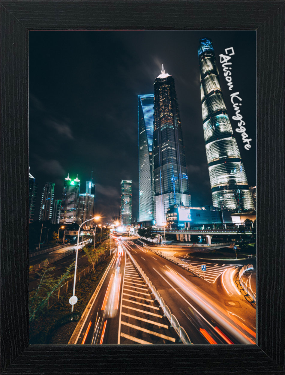 Modern Sleek Black White Rustic Oak Dark Oak Picture Frames - Etsy UK