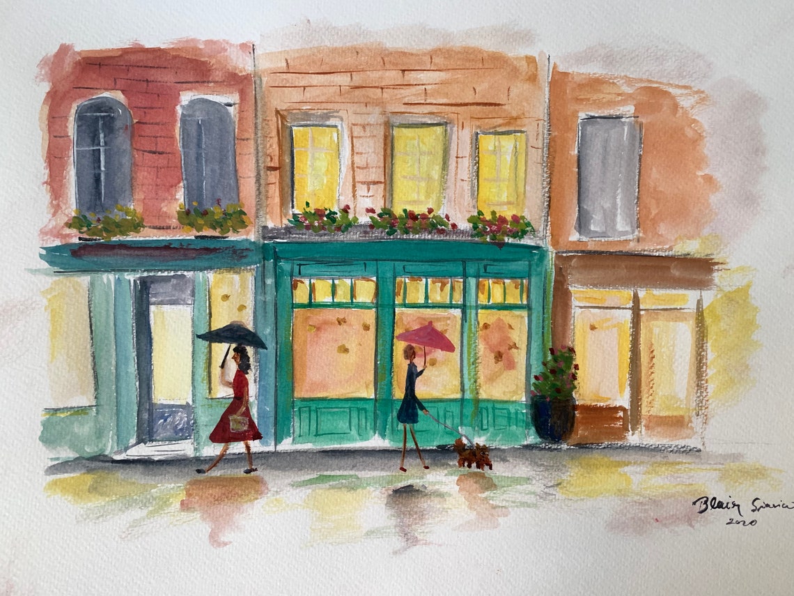 Original Watercolor - Etsy