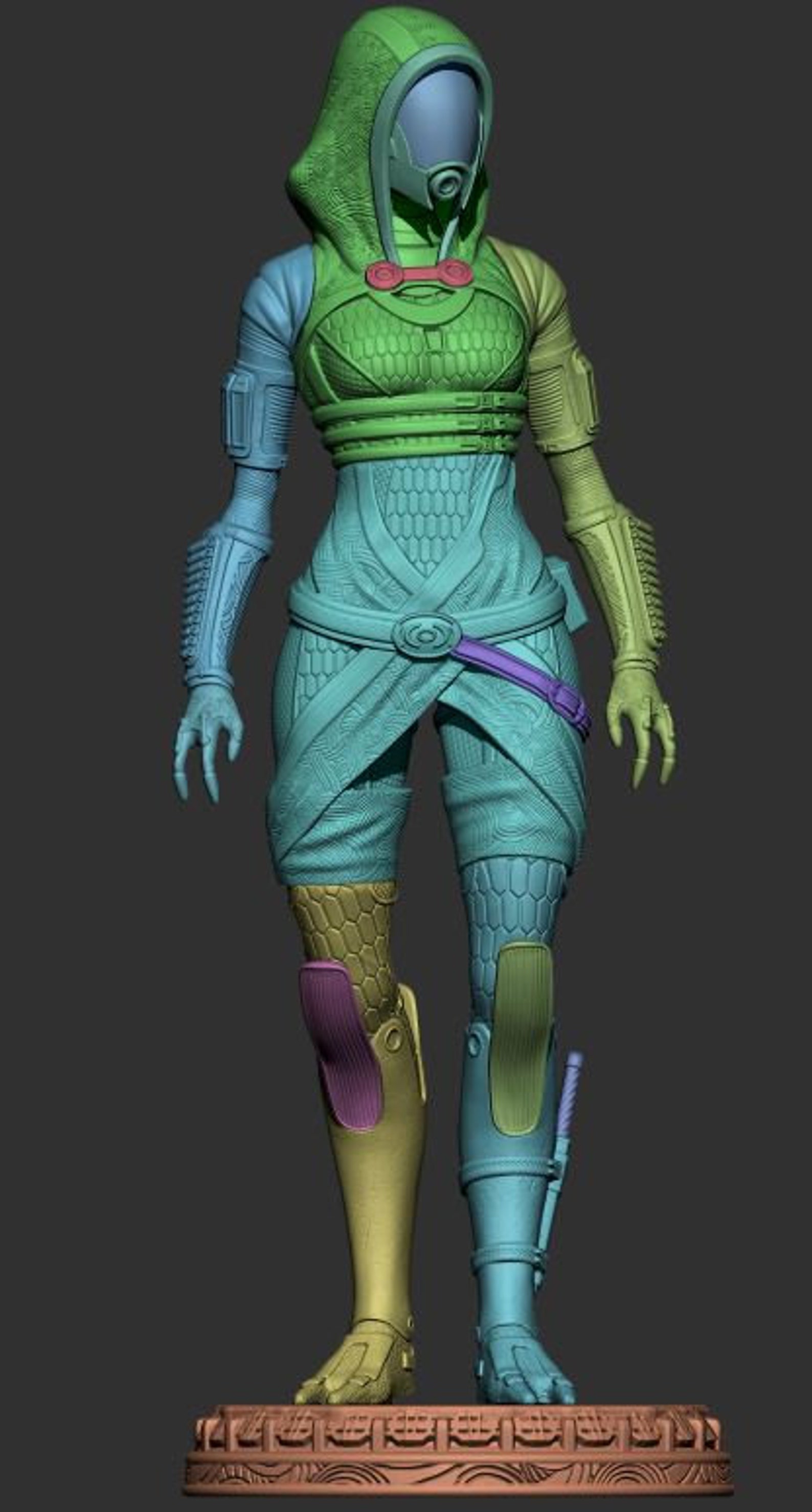 Model 1: Standard Pose STL files | Etsy