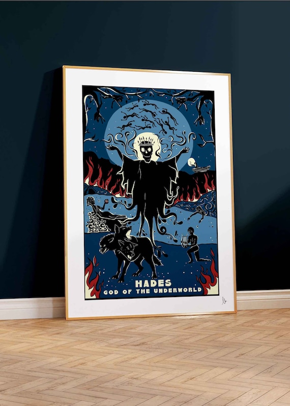 Dibujo Del Dios Del Inframundo Hades Descubre La Historia De Hades, El