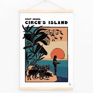 Circe's Island Aeaea Print Circe Book Inspired Print - Etsy