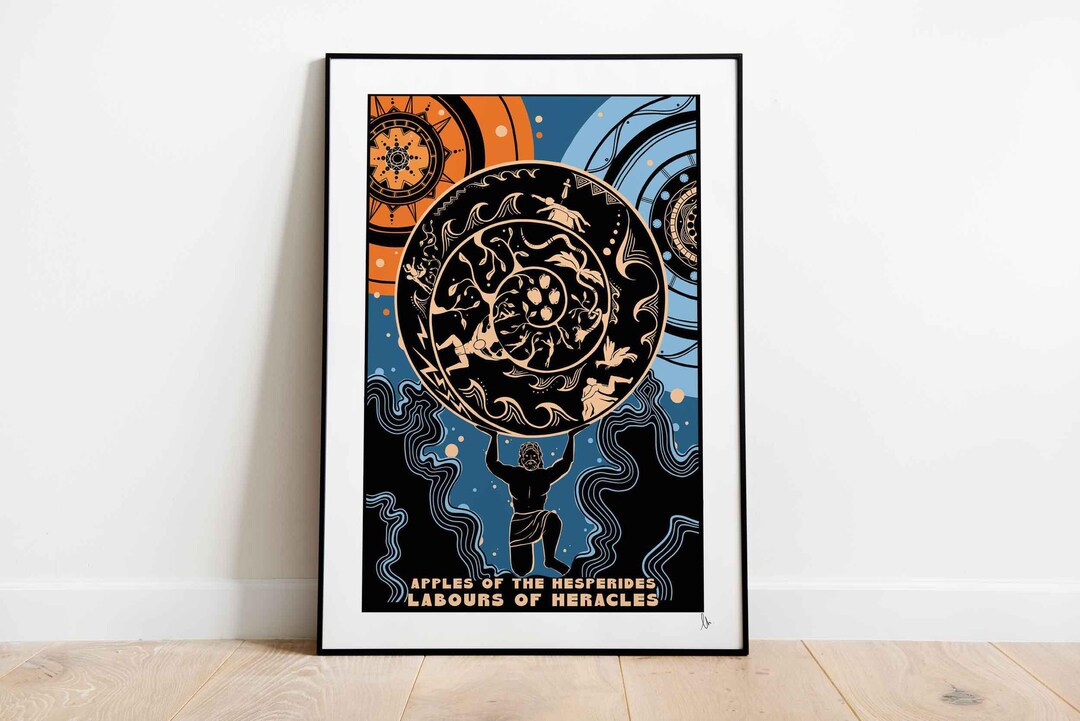 Apples of the Hesperides, the Labours of Heracles, Greek Mythology ...