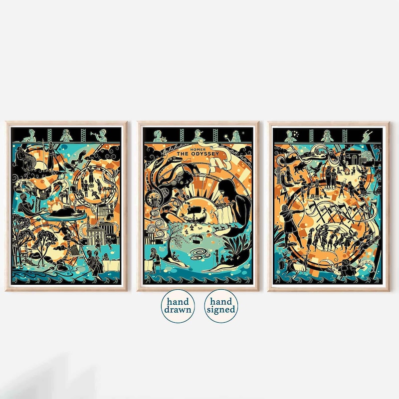 Pop Art Ancient Greek - Etsy