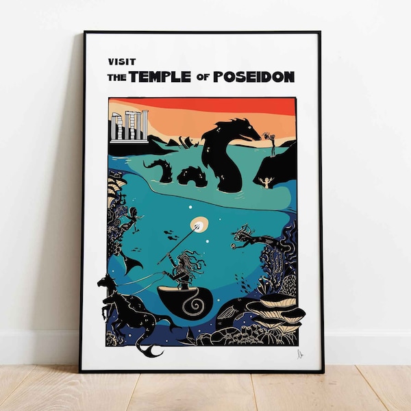 Poseidon - Etsy