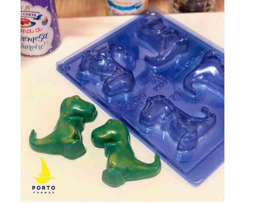 Baby Dinosaur Three Part Chocolate Mold Porto Formas 3 Part Mold - Etsy