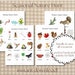 Seasonal Nature Scavenger Hunt Printable Bundle, Toddler Outdoor ...