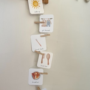 Editable Daily Routine Cards for Kids, Toddler Daily Routine, Printable ...