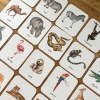 Montessori Farm Animals 3 Part Cards | Vocabulary Animal Flash Cards ...