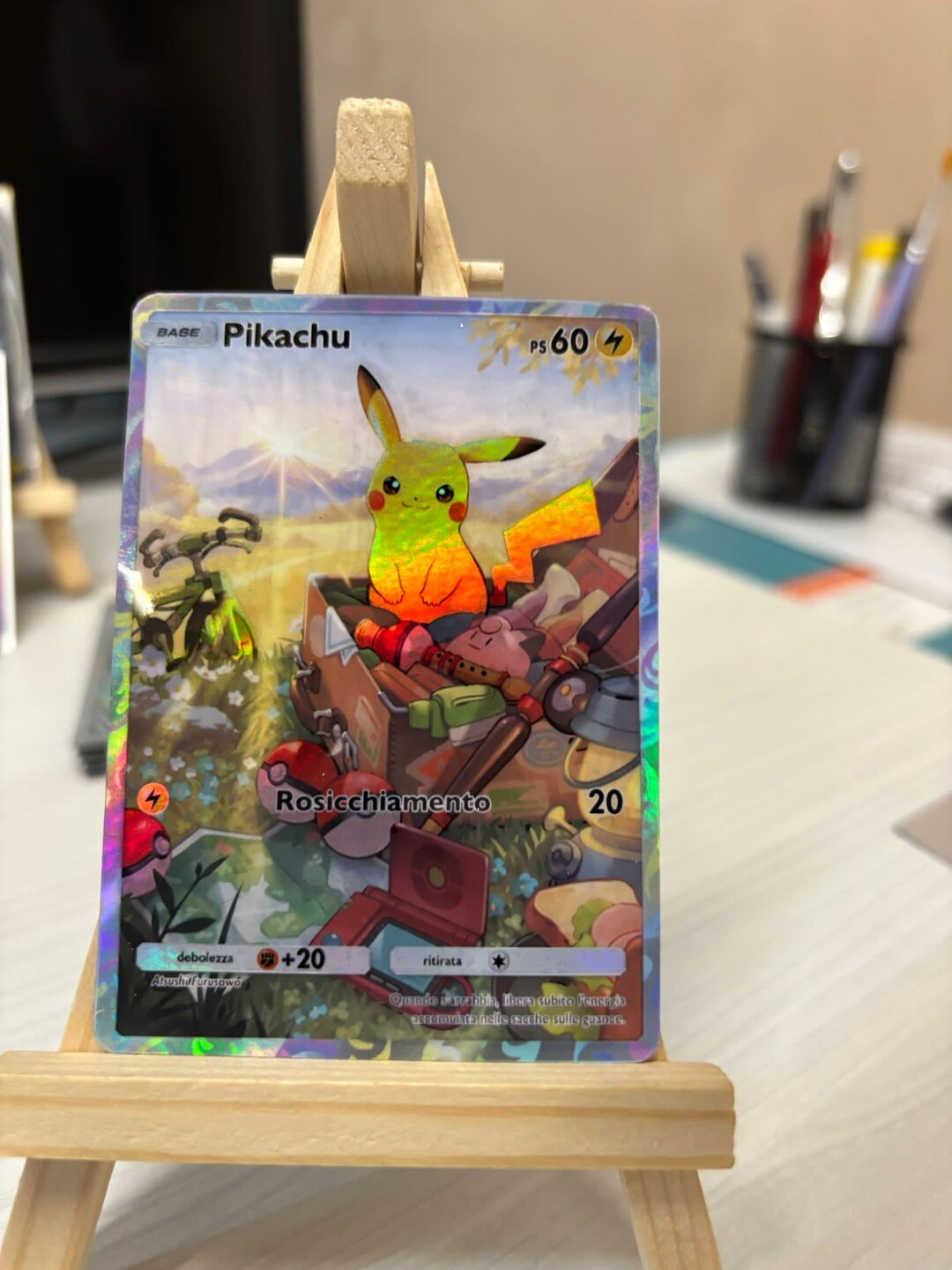 Pokémon TCG Pocket App Card - Pikachu Promo Alternative FULL ART Custom ...