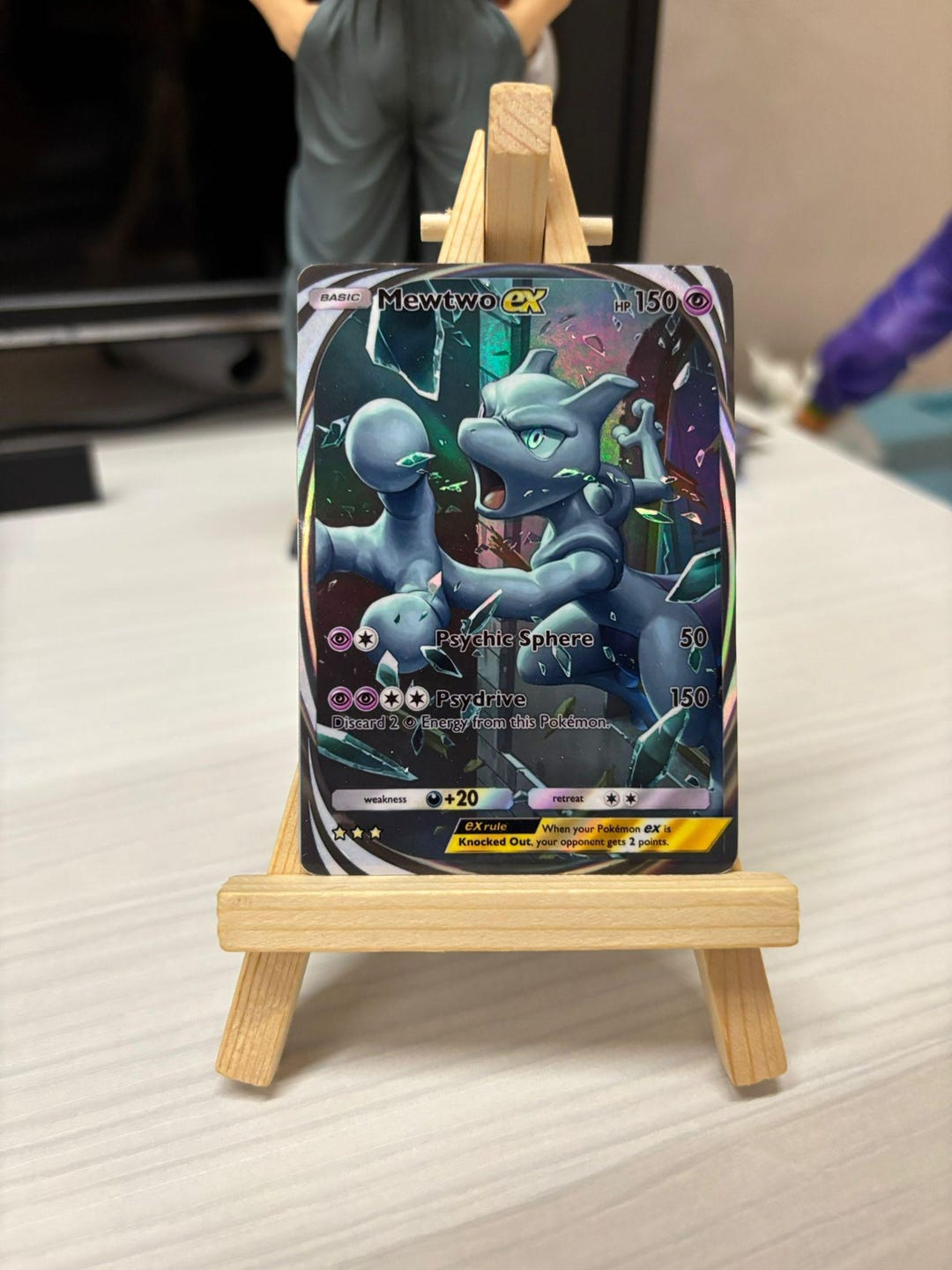Pokémon TCG Pocket App Card Mewtwo Immersive Art Proxy Custom Replica ...