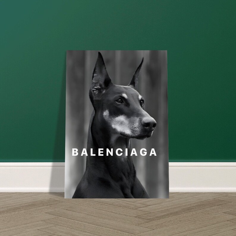 Balenciaga Poster Set 2024 Luxury Brand Printable Wall Art Minimalist ...