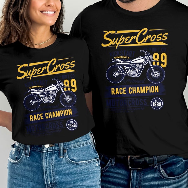 Vintage Motorcross T Shirt - Etsy