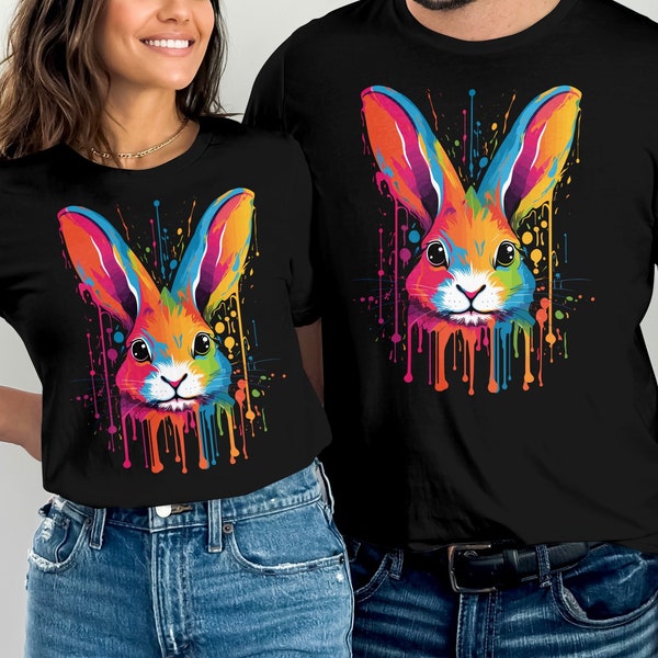 Abstract Bunny - Etsy