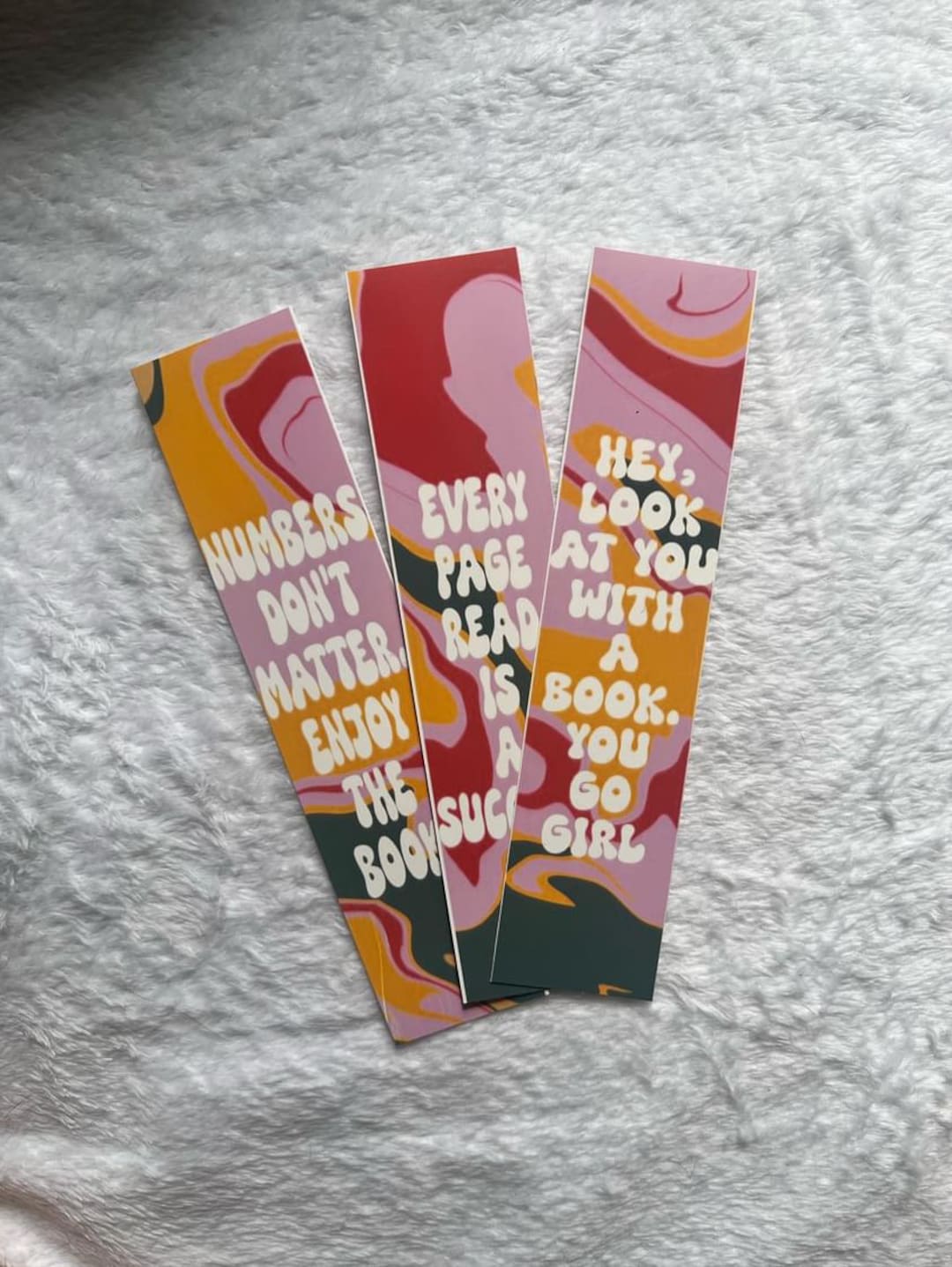 Slogan Bookmarks: Positive Affirmation, Gifts for Readers, Bookmark ...
