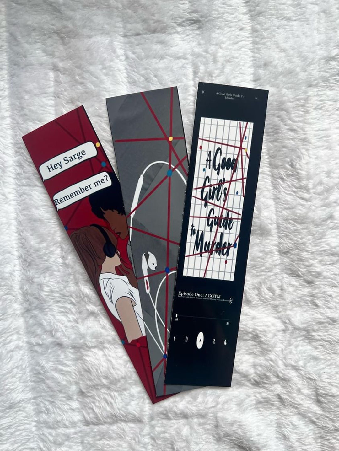 3 “A Good Girls Guide to Murder” Bookmarks, AGGTM, Ravi Singh, YA ...