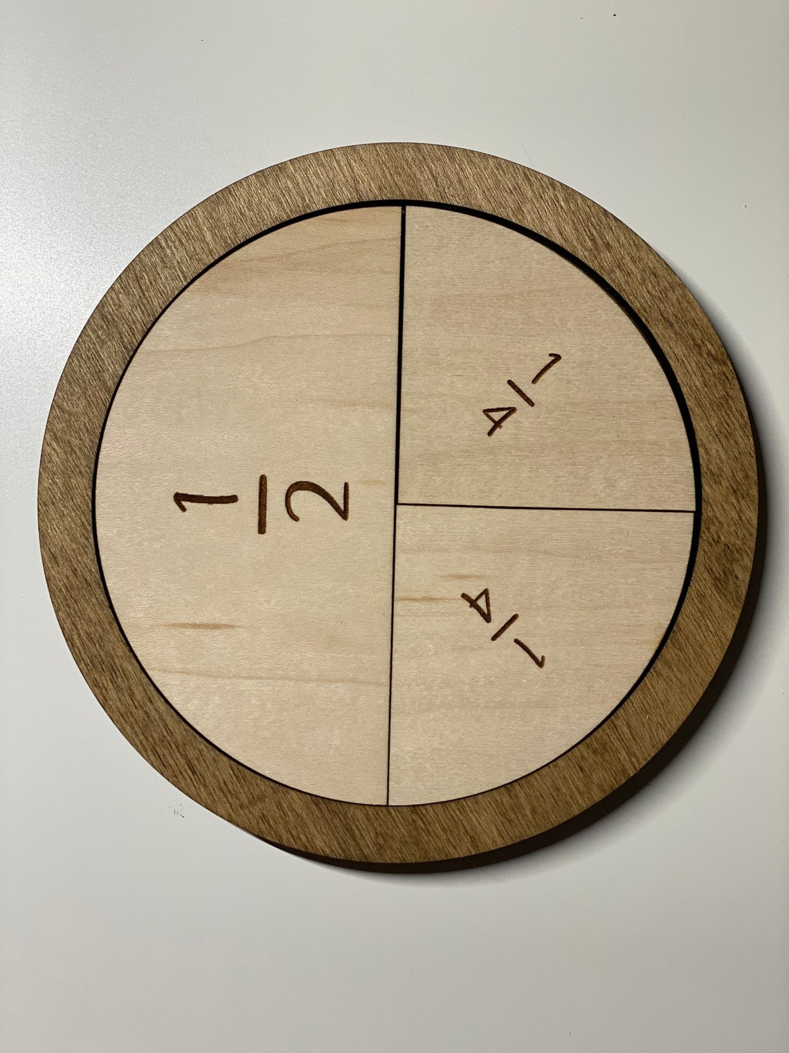 Fraction Toy SVG File Digital Download Laser Cut Fractions // Laser Cut ...