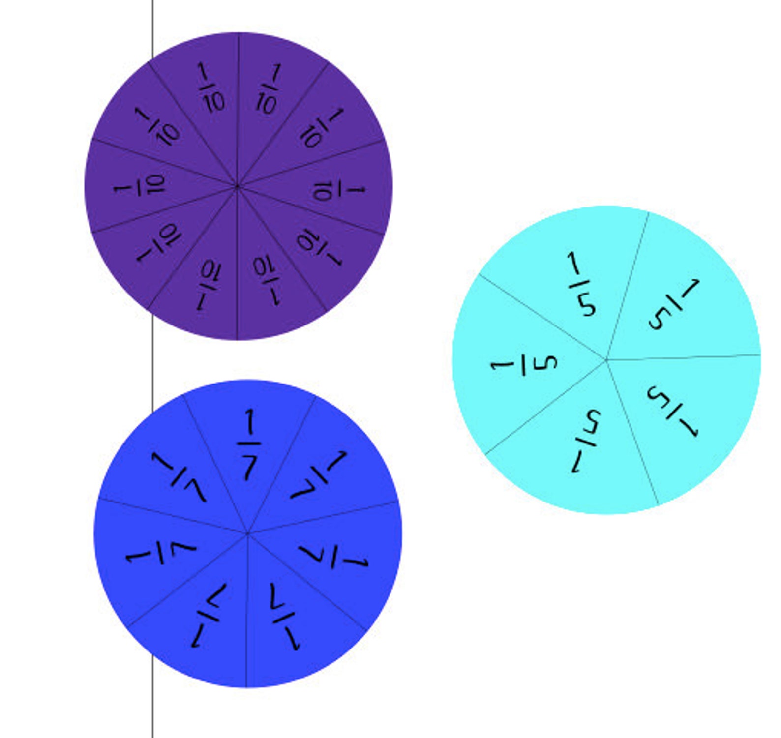 Fraction Toy SVG File Digital Download Laser Cut Fractions // Laser Cut ...