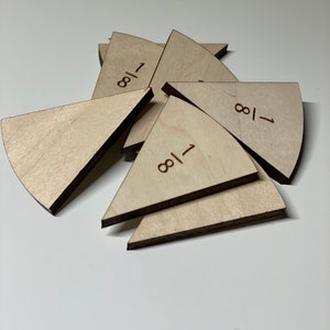 Fraction Toy SVG File - Digital Download - Laser Cut Fractions // Laser ...