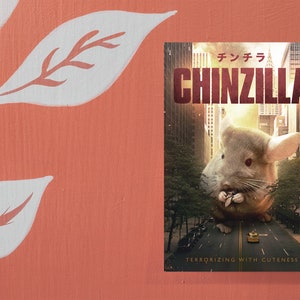 Chinzilla Giant Light Beige Chinchilla Monster Standard | Etsy