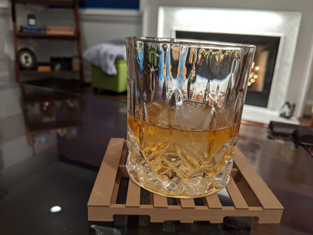 3D Printed Pallet Coaster - Etsy