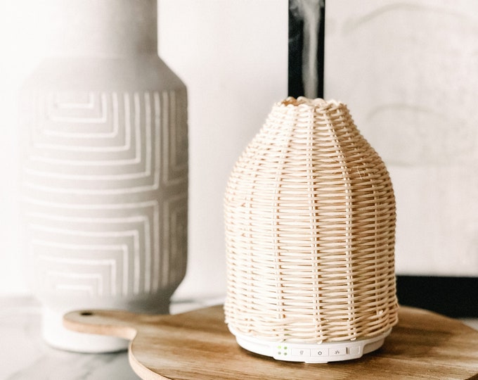 Birch Rattan Diffuser 250ml Essential Oil Diffuser - Etsy