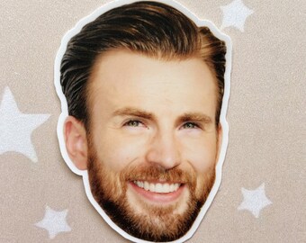 Chris Evans Sticker - Etsy