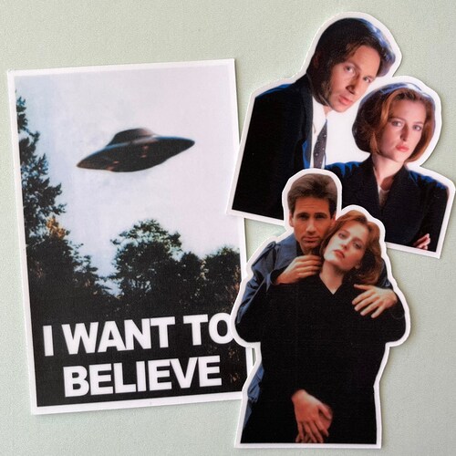 Flukeman Fan Club Sticker the X-files - Etsy