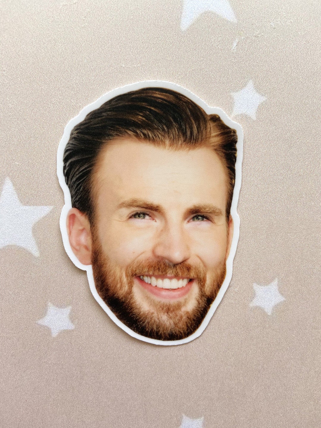 Chris Evans Fathead Sticker - Etsy