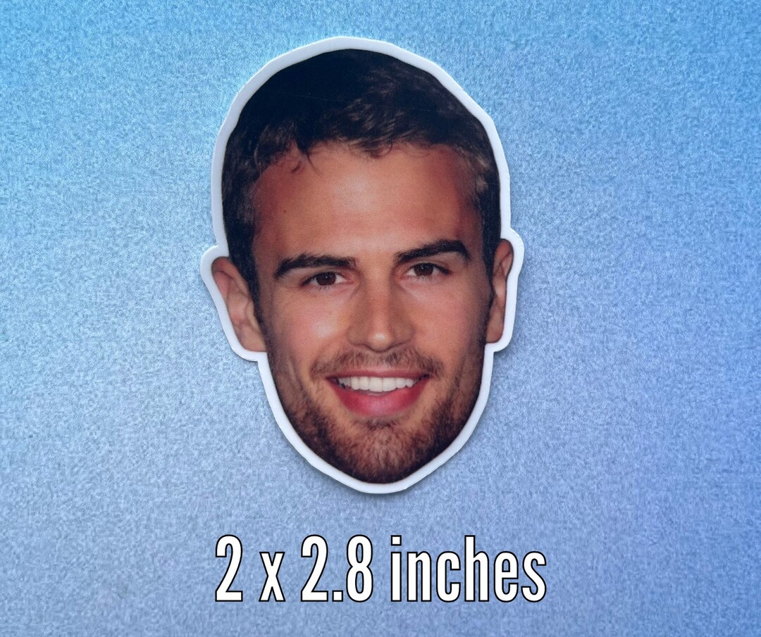 Theo James Fathead Sticker - Etsy