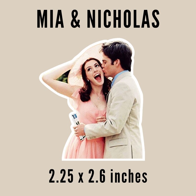 Princess Diaries Stickers - Etsy