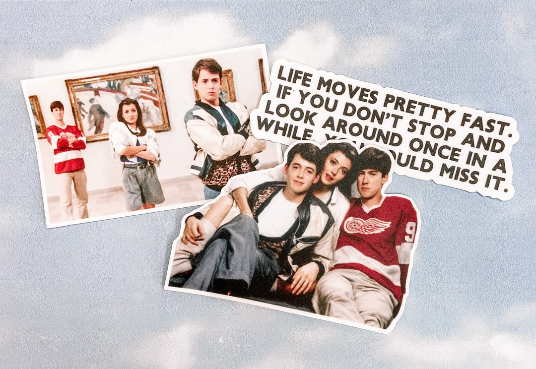 Ferris Bueller's Day off Stickers - Etsy