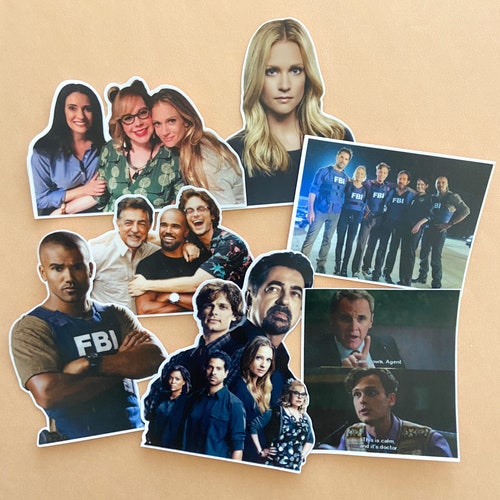 Criminal Minds Cast Sticker - Etsy