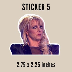 Britney Spears Stickers - Etsy
