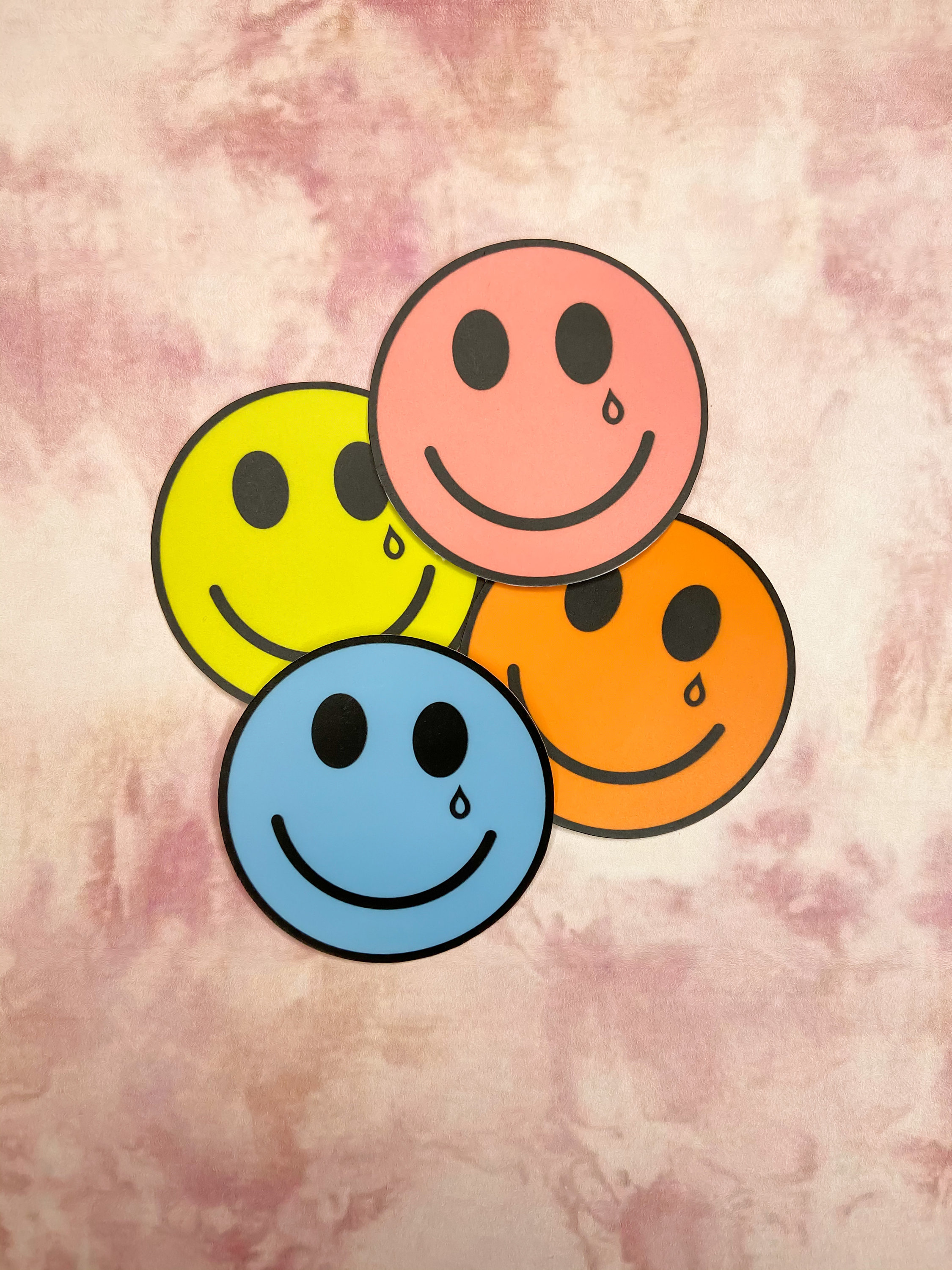 Happy and Sad Sticker | Etsy